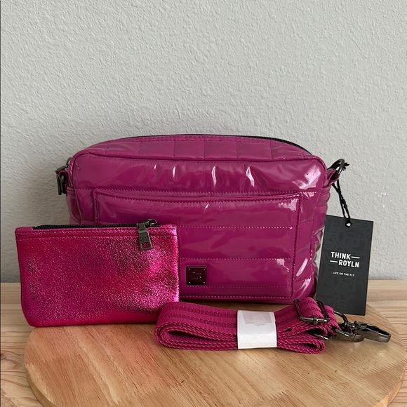 THINK ROYLN | Bags | Think Royln Margo Crossbody With Crinkle Luxe ...